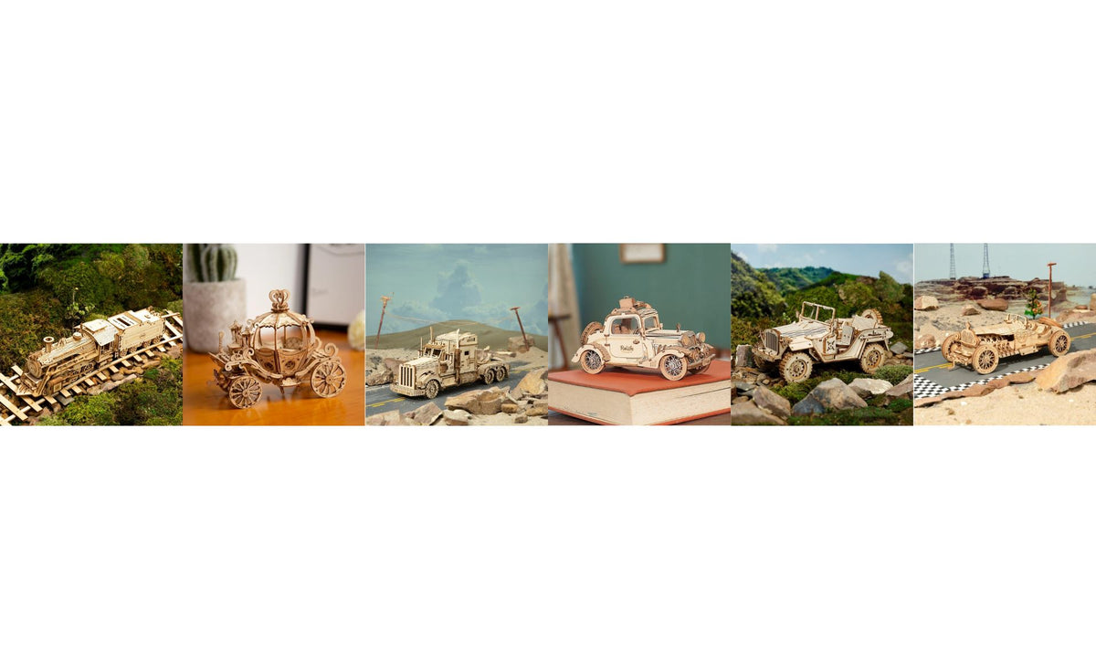 Nos Véhicules – Rokr-Robotime